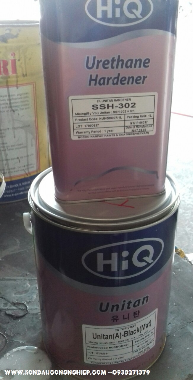 Sơn Hi Q Unitan Black Matt – VẬT LIỆU CÔNG TRÌNH