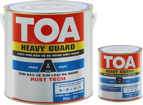 Sơn lót chống rỉ Toa Heavy Guard Rusttech – VẬT LIỆU CÔNG TRÌNH