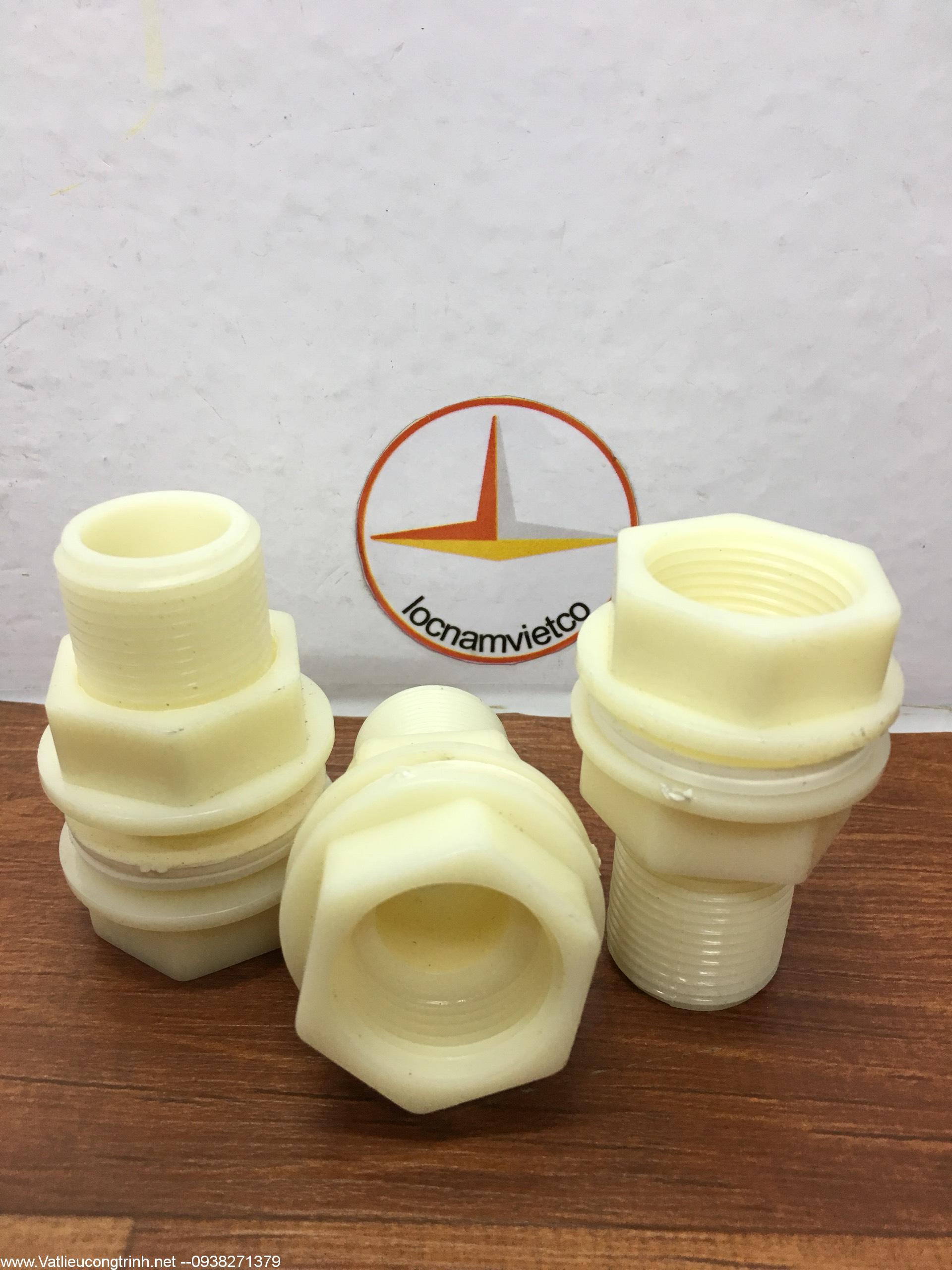 Ốc siết bồn, phi, tẹc nước nhựa PVC – VẬT LIỆU CÔNG TRÌNH