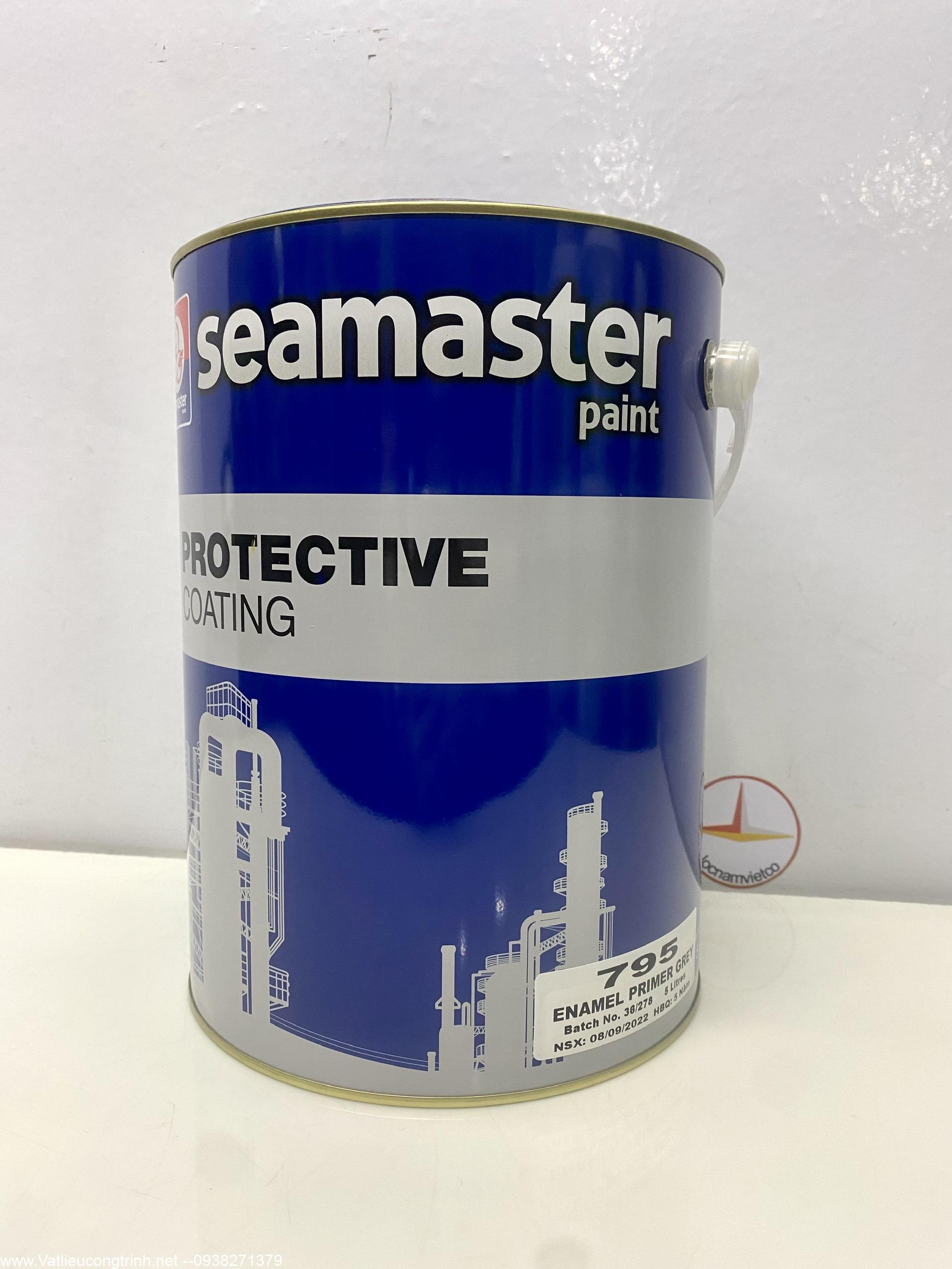 Sơn chống rỉ Seamaster 795 SUPER GLO GREY PRIMER 5L – VẬT LIỆU CÔNG TRÌNH