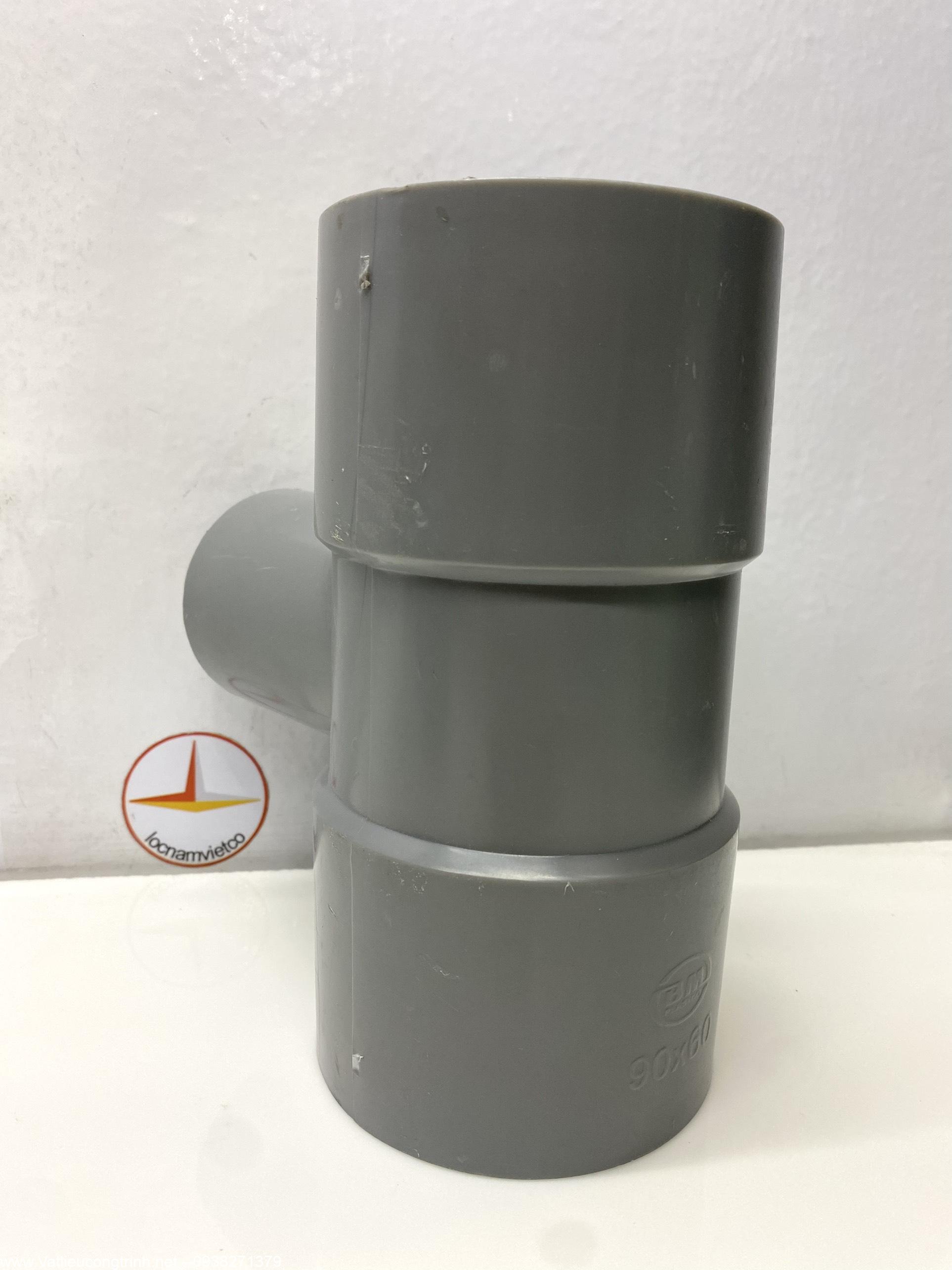 Tê giảm 114 x 90 dày nhựa PVC Bình Minh_T114x90D – VẬT LIỆU CÔNG TRÌNH